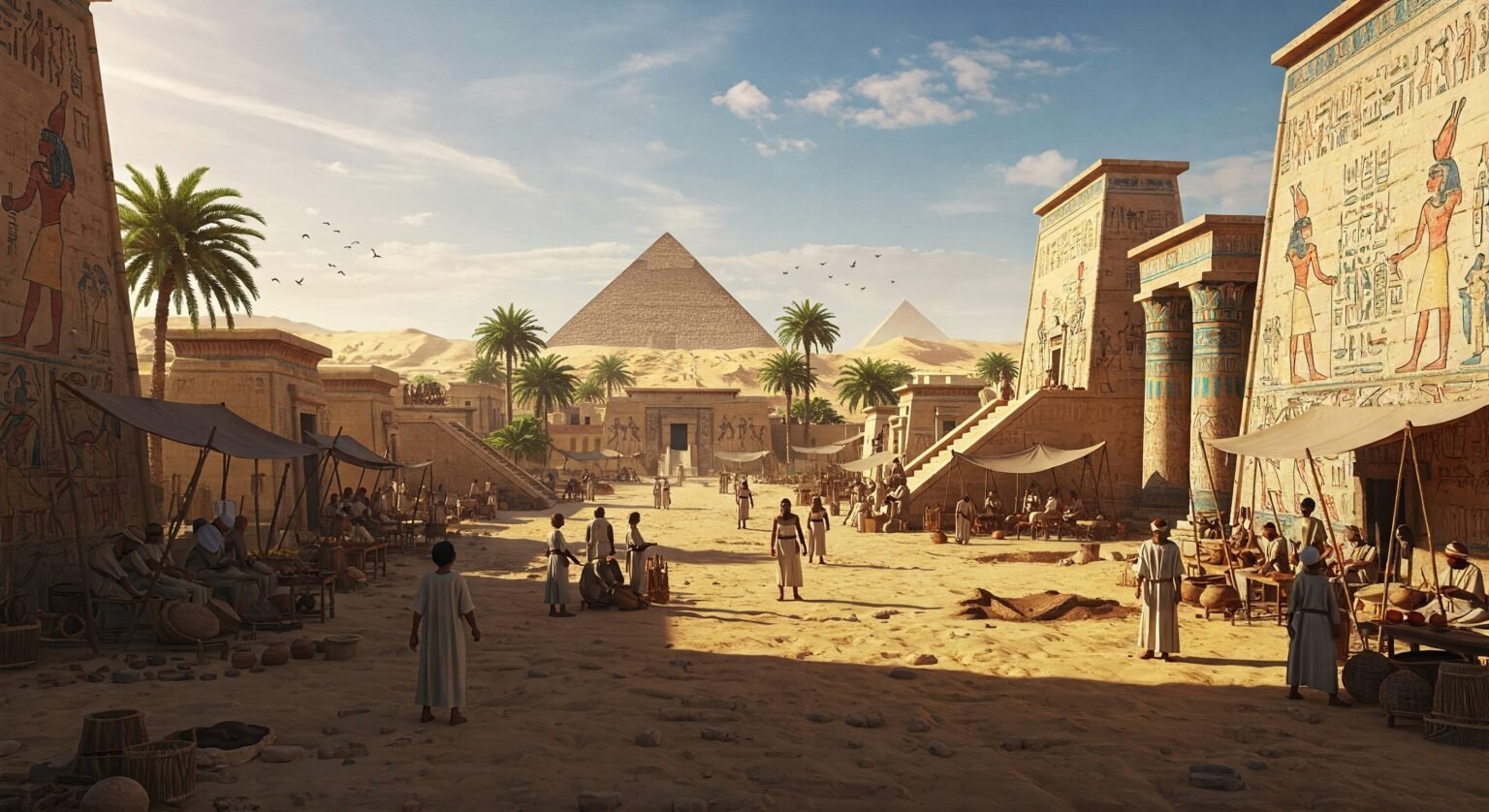 Ancient Egypt in the Bronze Age: Pyramids, Trade & Technology