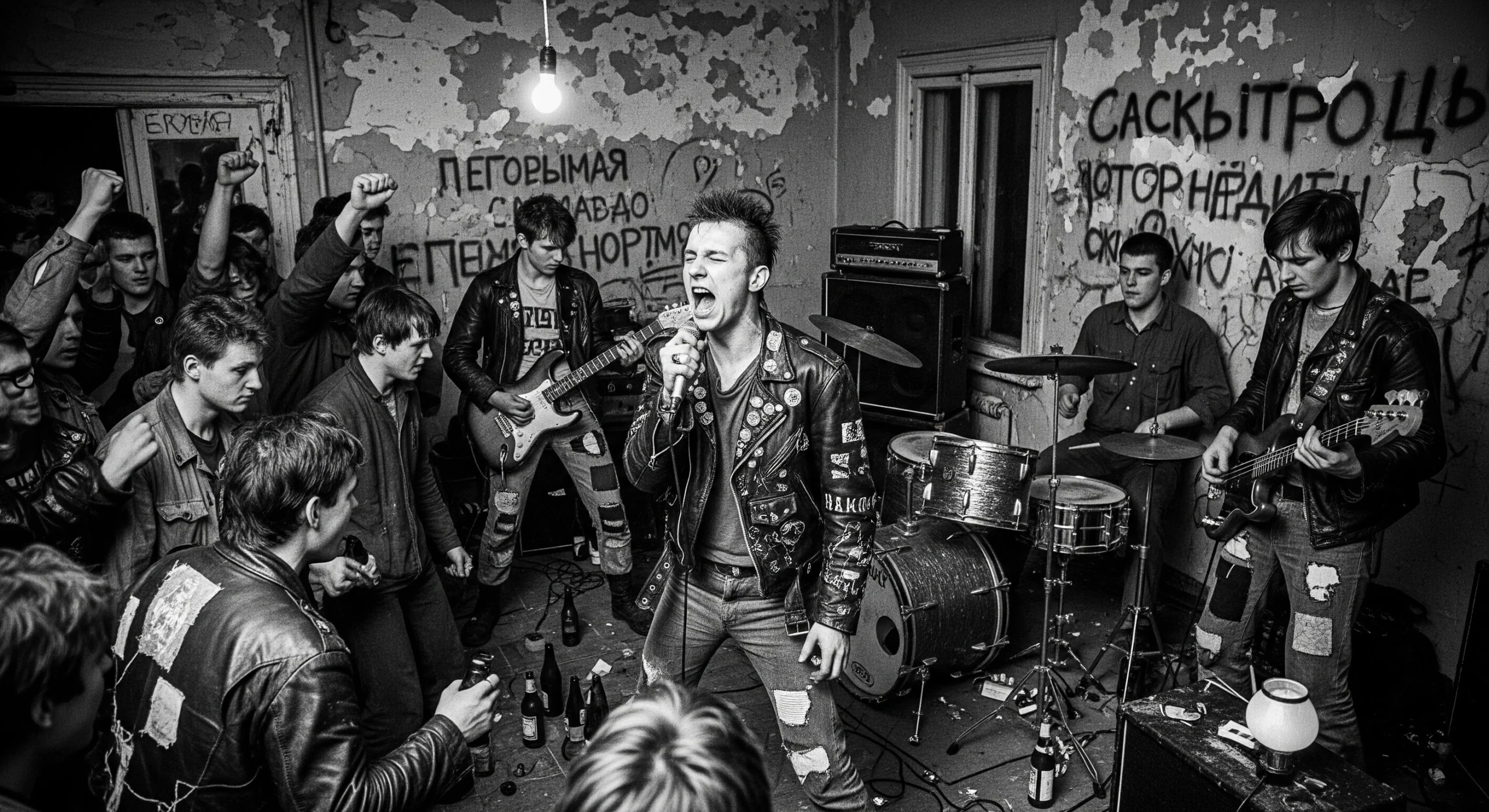 How Punk Music Resisted Soviet Control: The Underground Revolution